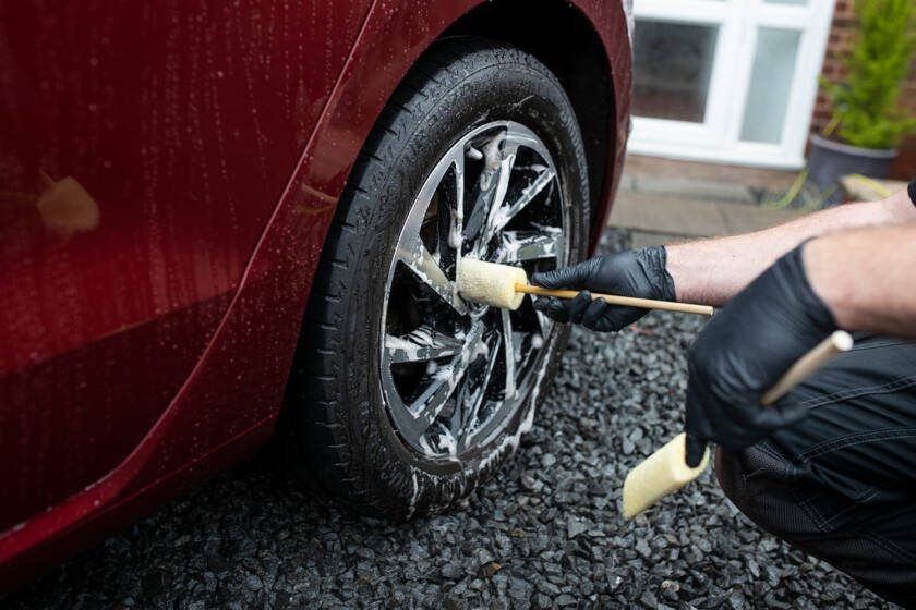 Alloy Spoke Cleaner – Round - Sponge Guru